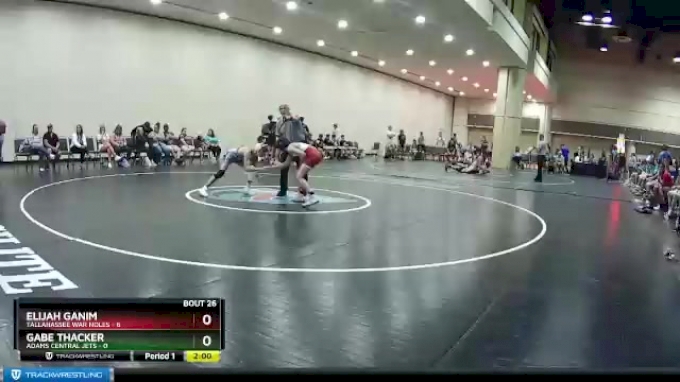 113 lbs Round 7 (8 Team) - Gabe Thacker, Adams Central Jets vs Elijah ...