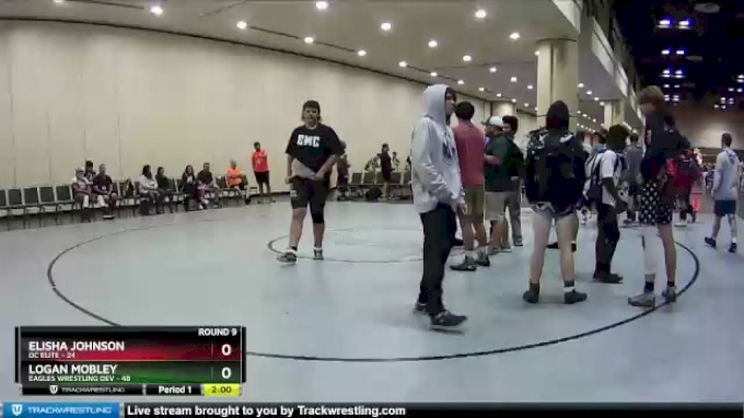 220 lbs Round 9 (10 Team) - Logan Mobley, Eagles Wrestling Dev vs ...