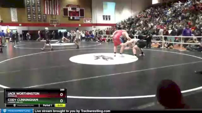 285 lbs Cons. Round 2 - Jack Worthington, Douglas vs Cody Cunningham ...