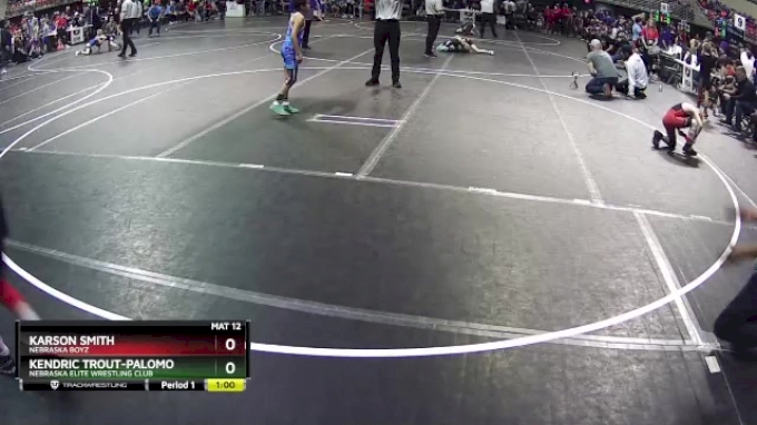 70 lbs Cons. Round 4 - Karson Smith, Nebraska Boyz vs Kendric Trout ...