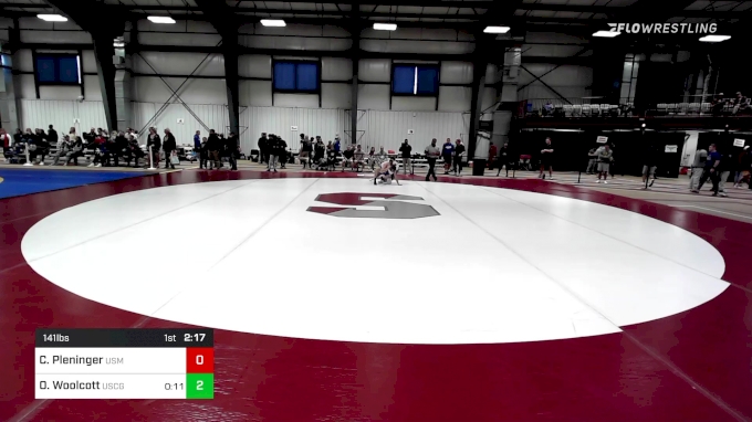 141 lbs Round Of 32 - Cameron Pleninger, US Merchant Marine Academy vs ...