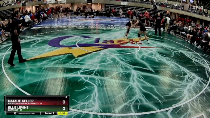 118 lbs Round 3 (4 Team) - Natalie Keller, Raccoon River-Northwest vs ...