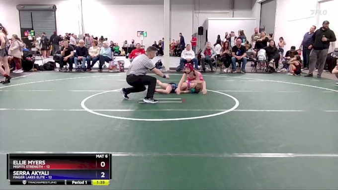 85 lbs Round 1 (6 Team) - Ellie Myers, Misfits Strength vs Serra Akyali ...