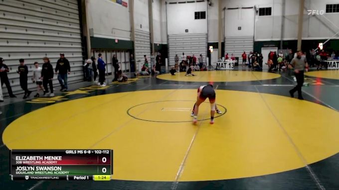 102-112 lbs Semifinal - Elizabeth Menke, 308 Wrestling Academy vs ...