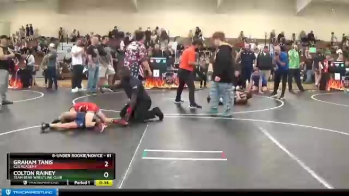 61 lbs 1st Place Match - Colton Rainey, Team Bear Wrestling Club vs ...