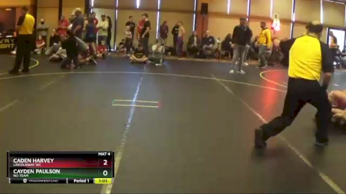150 lbs Quarterfinal - Caden Harvey, Lincolnway WC vs Cayden Paulson ...