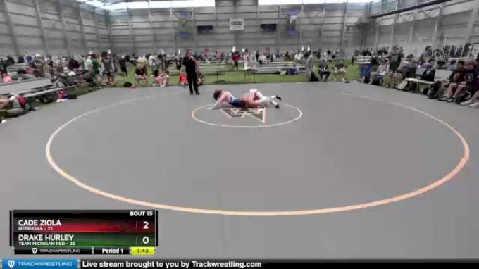 170 lbs Placement Matches (8 Team) - Cade Ziola, Nebraska vs Drake ...