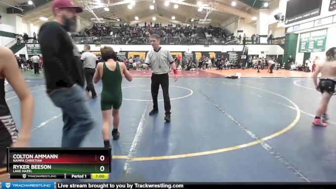 80 lbs Cons. Round 3 - Ryker Beeson, Lake Hazel vs Colton Ammann, Nampa ...