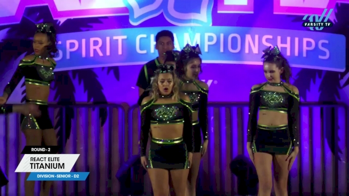 REACT Elite - Titanium [2024 L1 Senior - D2 2] 2024 Aloha Portland Showdown