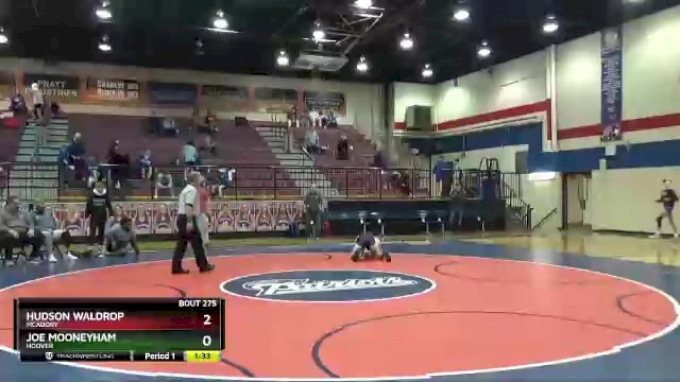 126 lbs Championship Bracket - Hudson Waldrop, Mcadory vs Joe Mooneyham ...