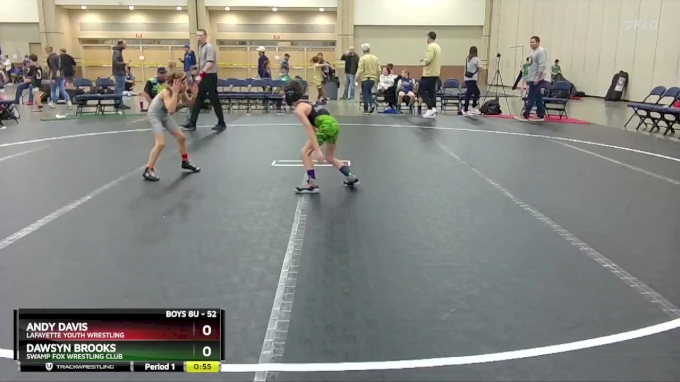 52 lbs 3rd Place Match - Andy Davis, LaFayette Youth Wrestling vs ...