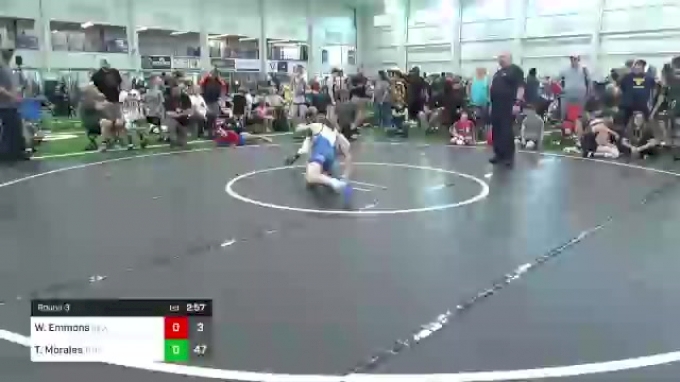 110 lbs Round 3 - Weston Emmons, 84 Athletes vs Tyler Morales, TNT/Palmer
