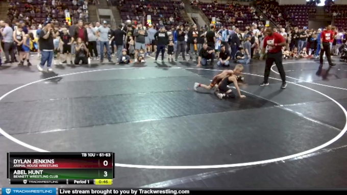 61-63 lbs Round 1 - Dylan Jenkins, Animal House Wrestling vs Abel Hunt ...