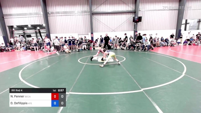 40 kg Rr Rnd 4 - Noah Fenner, BECA Elite vs David Defilippis, A.T. Elite