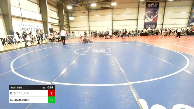 152 lbs Consi Of 16 #2 - Cedric Griffin Jr, NC vs Kyle Levesque, CT