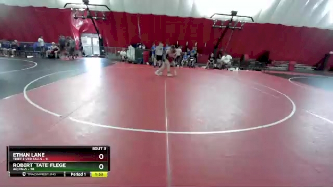 152 lbs Round 2 (4 Team) - Robert `Tate` Flege, Aquinas vs Ethan Lane ...