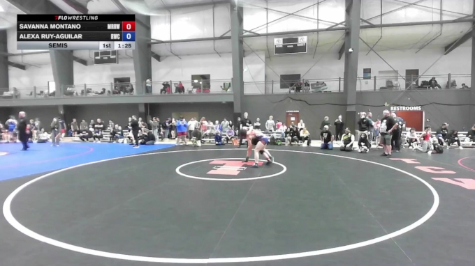 Semis - Savanna Montano, Mat Rats Rebooted Wrestling vs Alexa Ruy ...