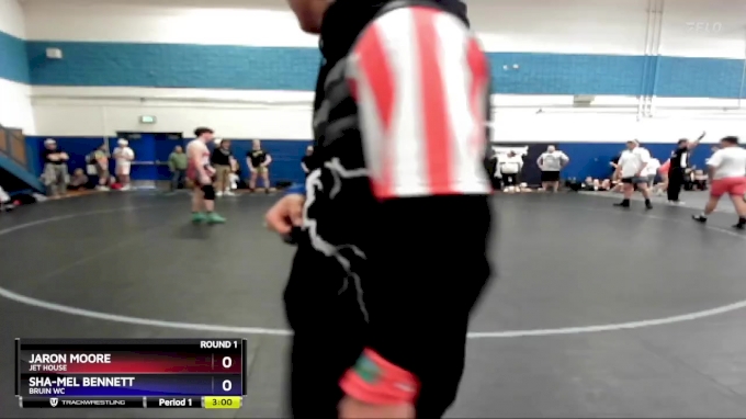 215 lbs Round 1 - Jaron Moore, Jet House vs Sha-Mel Bennett, Bruin WC