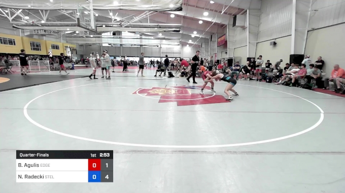 45 kg Quarterfinal - Bryan Agulis, Edge Black vs Natalie Radecki ...