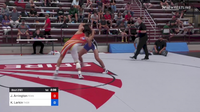 65 kg Consolation - Jackson Arrington, Pennsylvania vs Kaleb Larkin ...