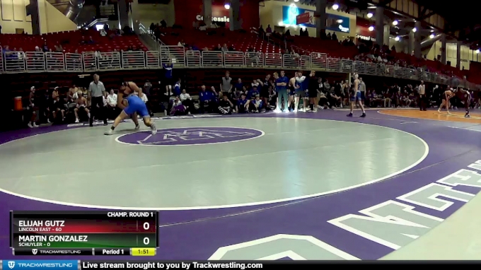285 lbs Round 1 (16 Team) - Martin Gonzalez, Schuyler vs Elijah Gutz ...