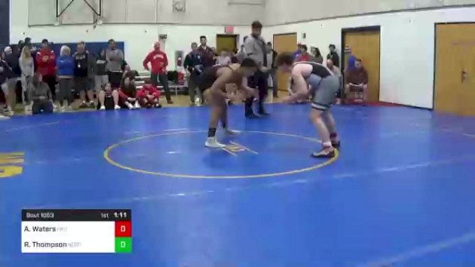 190 lbs Final - Adam Waters, Faith Christian Academy vs Roman Thompson ...