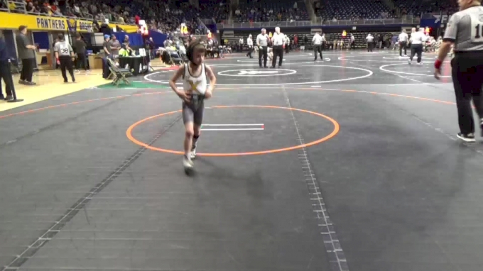 50 lbs Round Of 32 - Levi Spotts, West Shore vs Daniel Merva, Southern ...