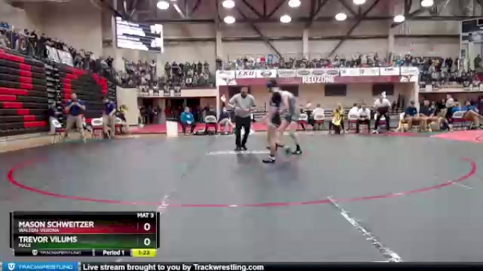 144 lbs Champ. Round 1 - Mason Schweitzer, Walton-Verona vs Trevor ...
