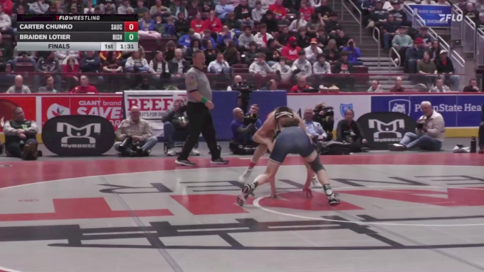 107 lbs Final - Carter Chunko, Saucon Valley vs Braiden Lotier, Bishop ...