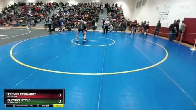 175 lbs Champ. Round 1 - Blevins Little, Thermopolis vs Trevor Eckhardt ...
