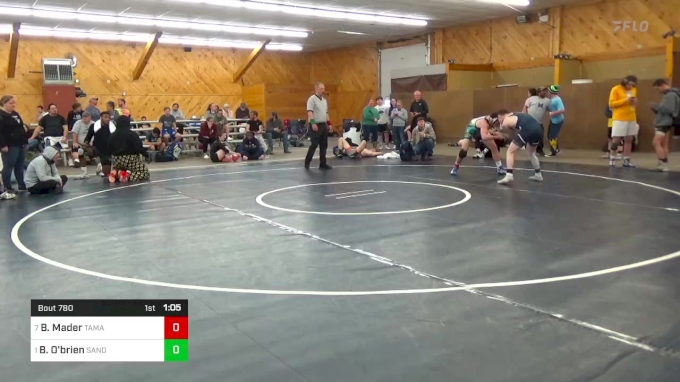 150 lbs Consi Of 8 #2 - Brandon Mader, Tamaqua vs Blane O'brien, Sandy ...