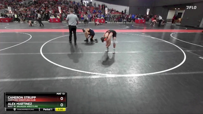 130 lbs Cons. Round 2 - Cameron Strupp, Hartford Wrestling Club vs Alex ...