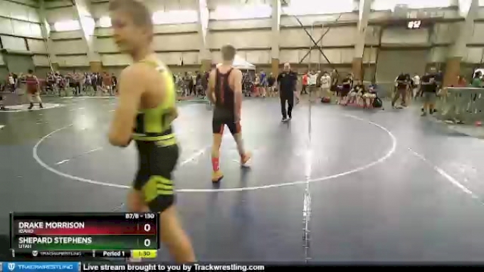 130 lbs Semifinal - Drake Morrison, Idaho vs Shepard Stephens, Utah