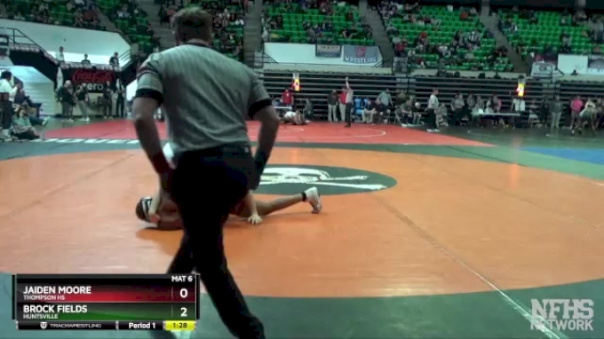 7A 165 lbs 3rd Place Match - Brock Fields, Huntsville vs Jaiden Moore ...