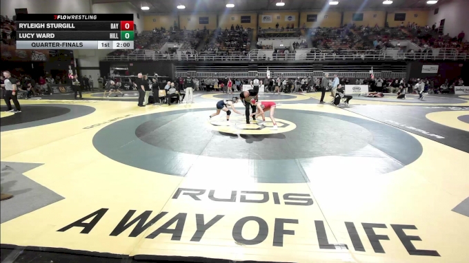 100 lbs Quarterfinal - Ryleigh Sturgill, Baylor School vs Lucy Ward ...