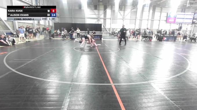 U20 Women - 53 lbs Cons. Round 5 - Deandra Meza, AZ vs Joely Slyter, ID