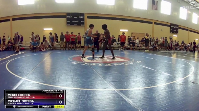 157 lbs Quarterfinal - Mekhi Cooper, Team Jeff Wrestling Club vs ...