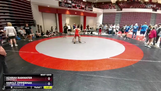 175 lbs Quarterfinal - Harold Zimmerman, Lions Wrestling Club vs ...