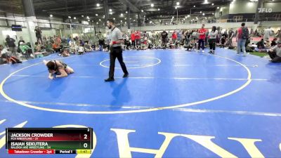125 lbs Finals (2 Team) - Isaiah Sekutera, RALEIGH ARE WRESTLING vs ...