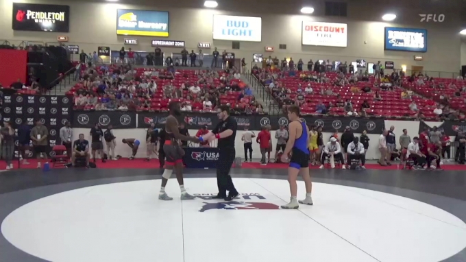 74 kg Rnd Of 16 - Thomas Gantt, Wolfpack Wrestling Club / TMWC vs Chaz ...