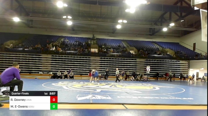 157 lbs Quarterfinal - Ryder Downey, Northern Iowa vs Moses Espinoza ...