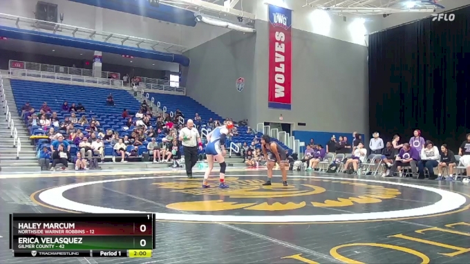 125 lbs Round 1 (16 Team) - Erica Velasquez, Gilmer County vs Haley ...