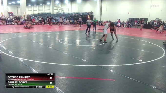 175 lbs Round 8 (10 Team) - Gabriel Dorce, Camden Socs vs Octavio Ramirez, Tomahawk Wrestling Club