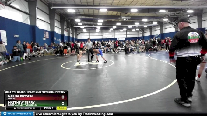 80 lbs Cons. Round 2 - Nakoa Bryson, Suples vs Matthew Terry, Internal ...