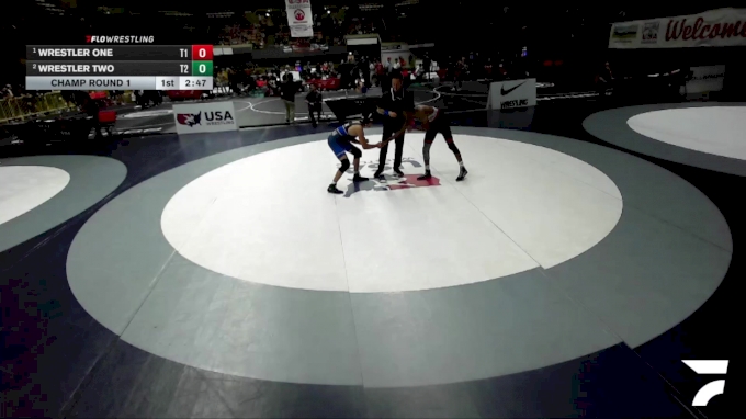 Champ. Round 1 - Marley Hoagi, Team Thunder Wrestling Club vs Dante ...