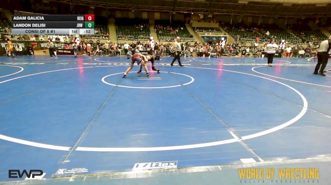 92 lbs Consi Of 8 #1 - Adam Galicia, Reign WC vs Landon Delisi, JRW ...