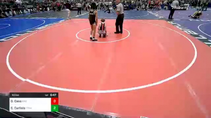 101 lbs Consi Of 16 #2 - Oliver Cass, BULLDOG WRESTLING CLUB vs Curtis ...