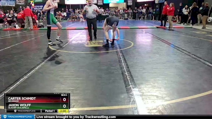 AA - 138 lbs Champ. Round 1 - Jaxon Wolff, Glacier (Kalispell) vs ...
