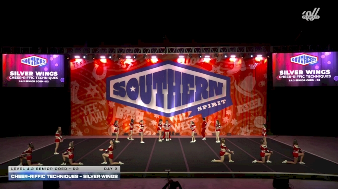 Cheer-riffic Techniques - Silver Wings [2026 L4.2 Senior Coed - D2 Day ...