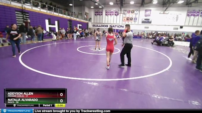 115 lbs Champ. Round 1 - Natalia Alvarado, Pasco vs Addyson Allen ...
